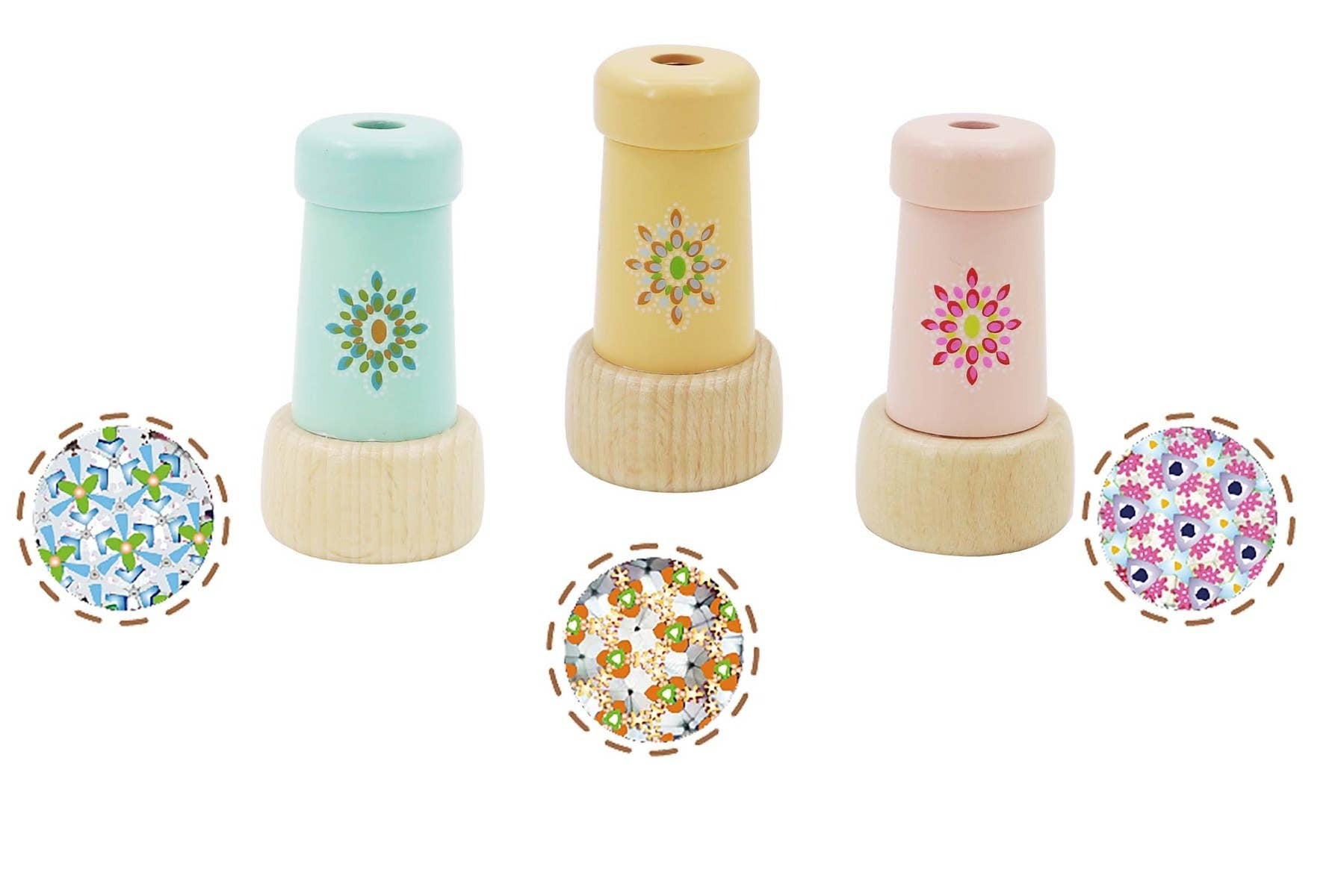 Wooden Mini Kaleidoscope | Bambino Baby